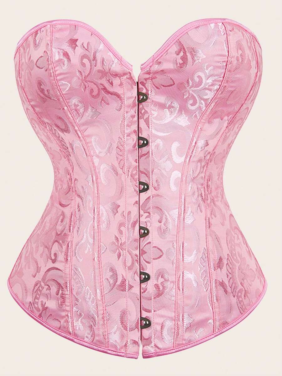 Corset Tops For Women,Women Satin Sexy Strong Boned Corset Lace Up ...