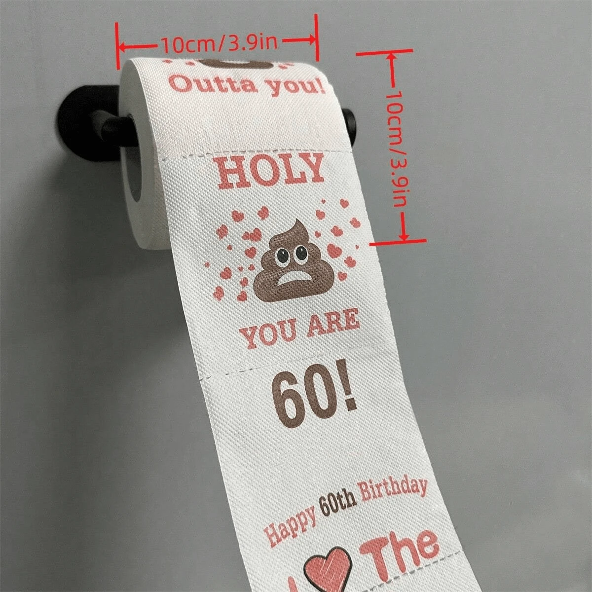 1pc Birthday Napkin Poop Pattern 16 Years Old 18 Years Old 30 Years Old ...