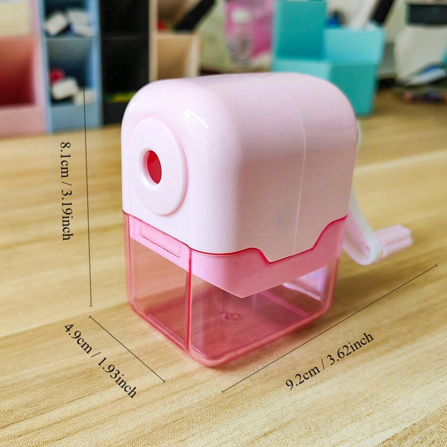 Automatic Pencil Sharpener With Pen Insert, 3-In-1 Rotary Pencil ...