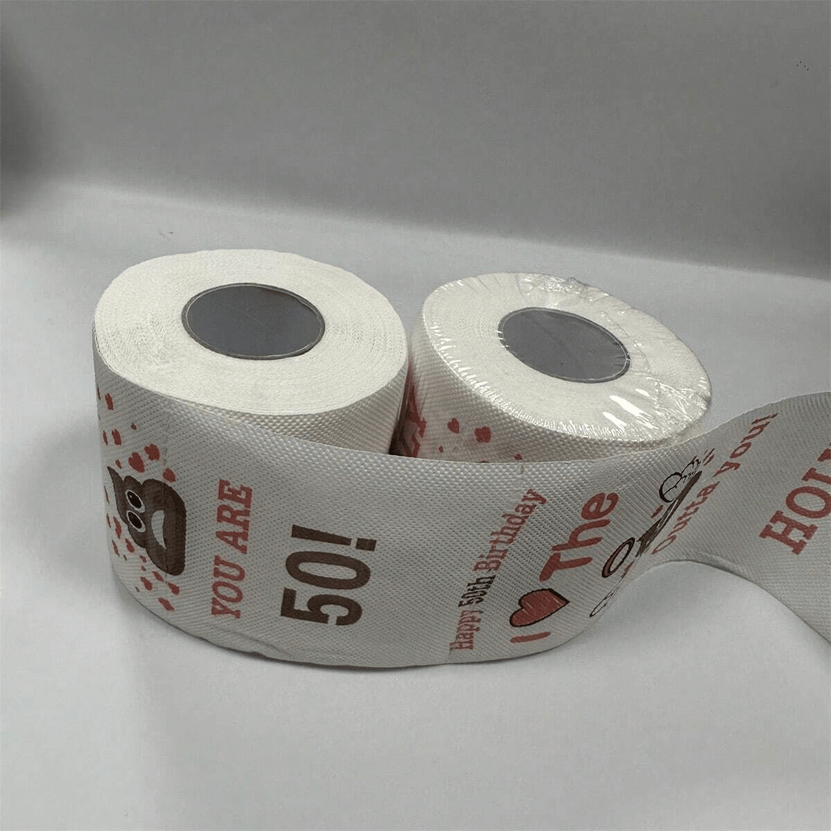 1pc, Funny Birthday Party Tissue Paper, Cartoon Poop Pattern Printed ...