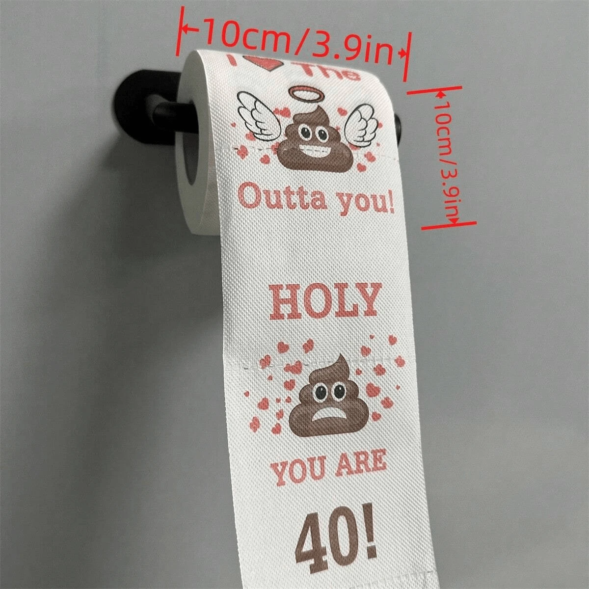 1pc Birthday Napkin Poop Pattern 16 Years Old 18 Years Old 30 Years Old ...