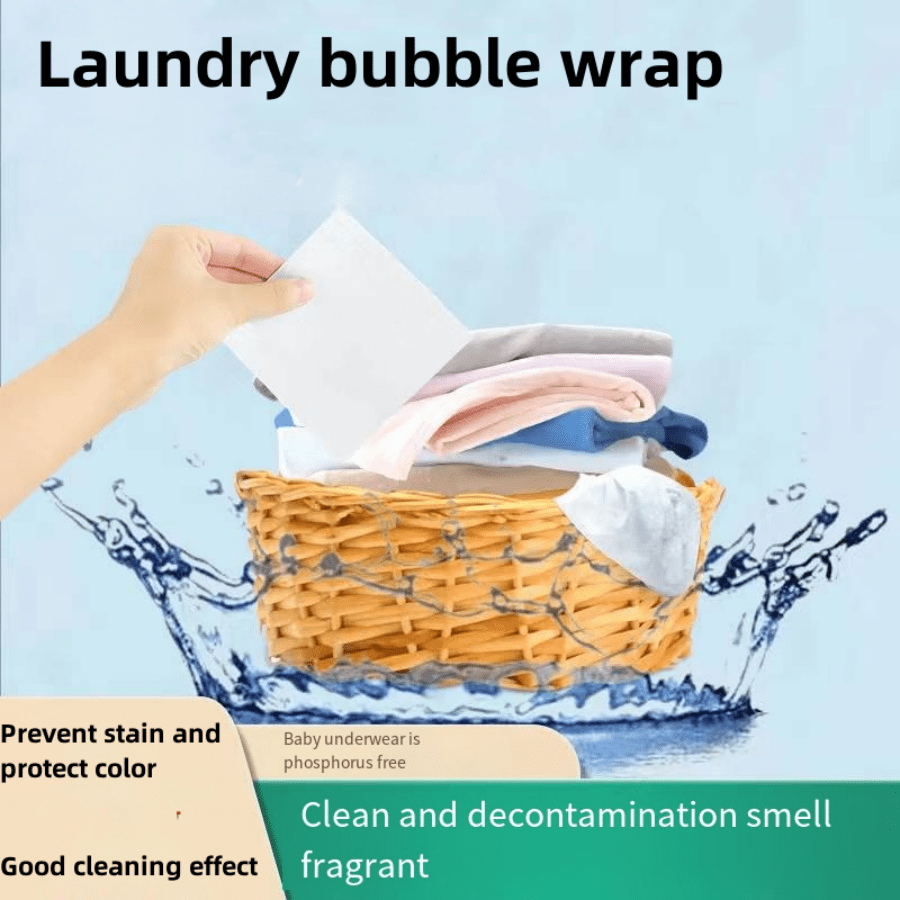 30pcs Laundry Detergent Sheet With Aromatic And Antibacterial Function ...
