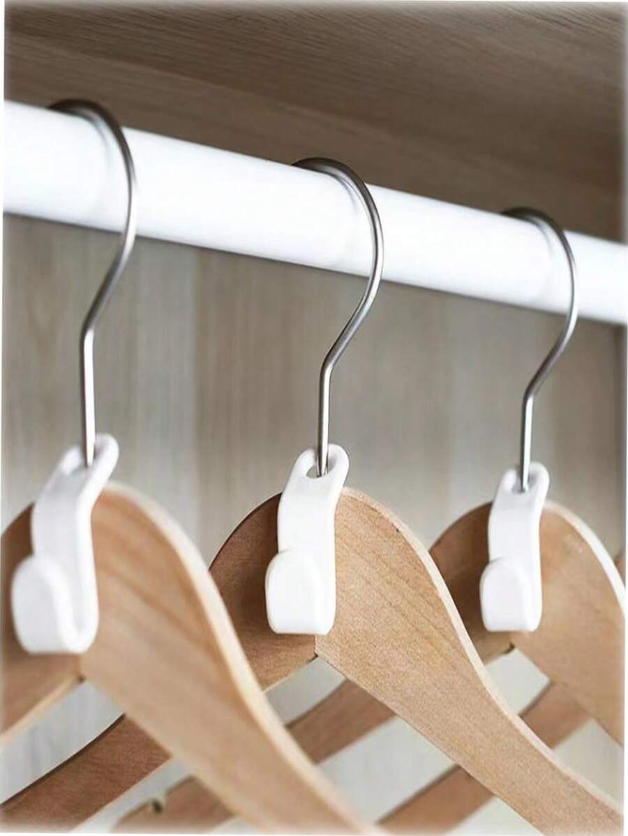 10pcs Clothes Hanger Hook Connectors, Space Saving Multi-Function ...