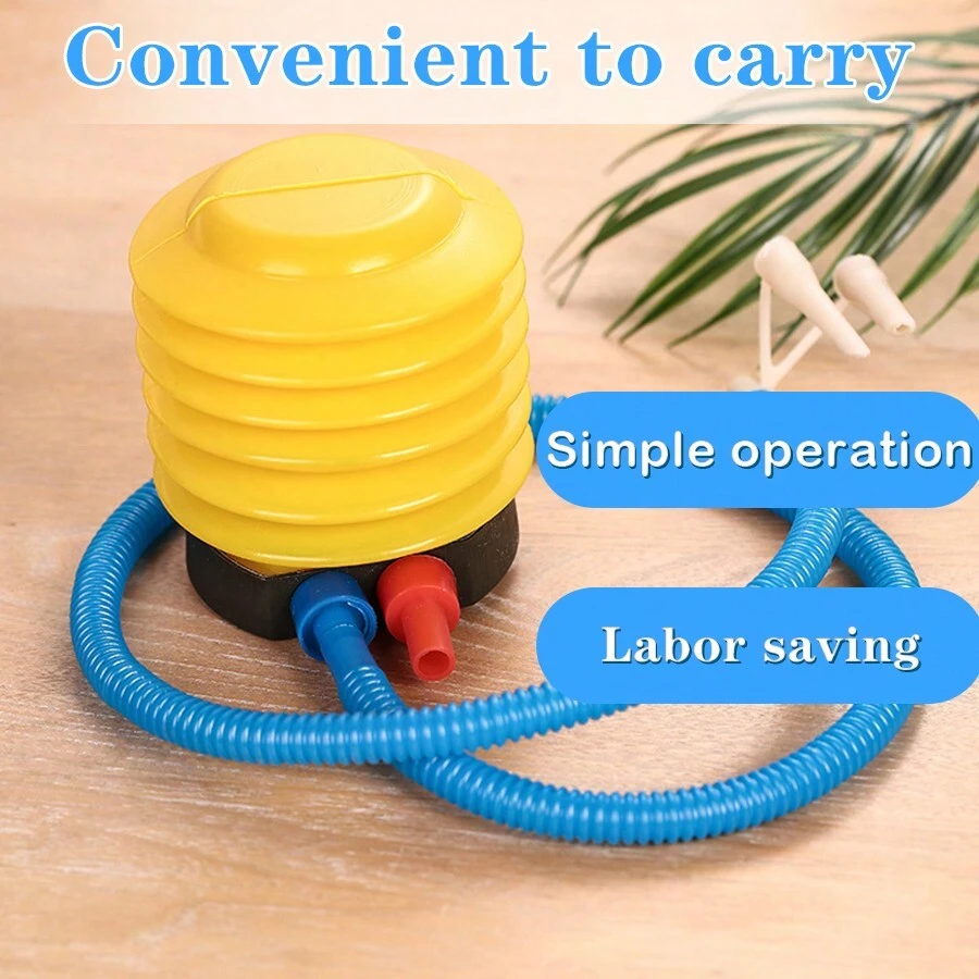 1pc Inflation Tube Balloon Accessories, Manual Inflating Tube Foot ...