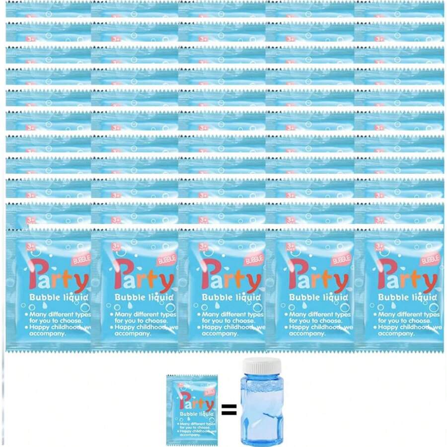 10/20/50Pcs Bubble Refill Solution, Bubble Gun Refill, Bubble ...