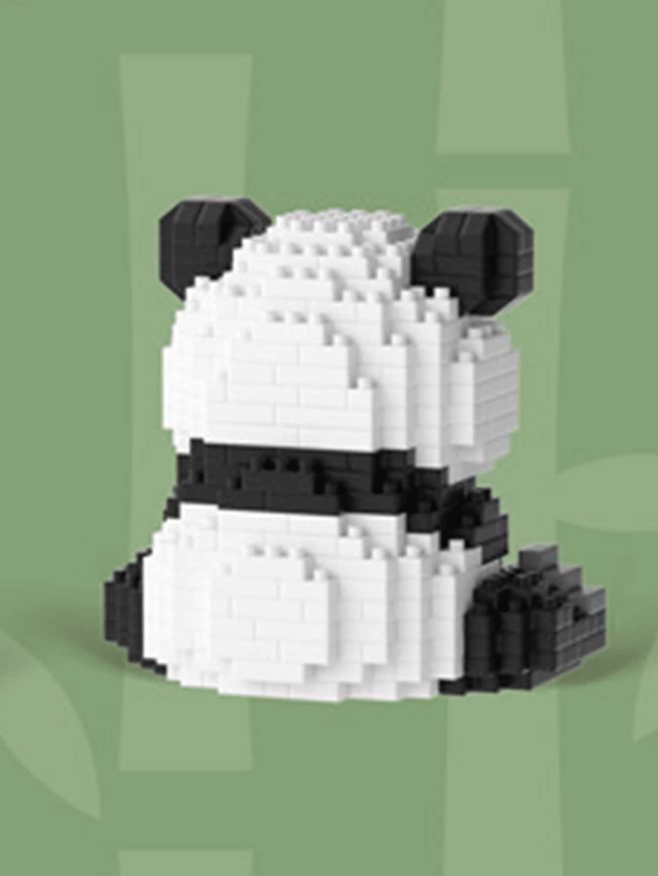 Panda Block [Beg To Fed] Animals Building Sets Micro Mini Bricks 479PCS ...