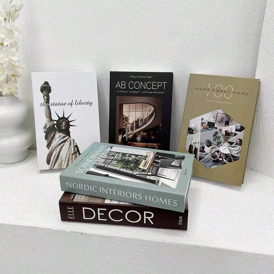 Modern Ins Simple English Foldable Fake Book Wholesale Decorative Book ...