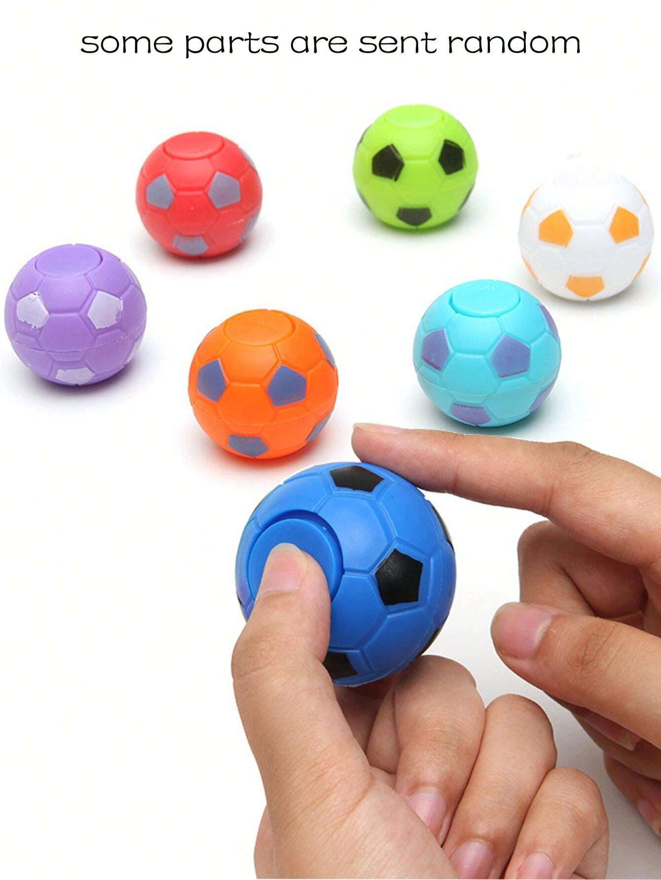 2pcs Random Finger Football Gyro, Stress Relief Spinning Top Twisted ...