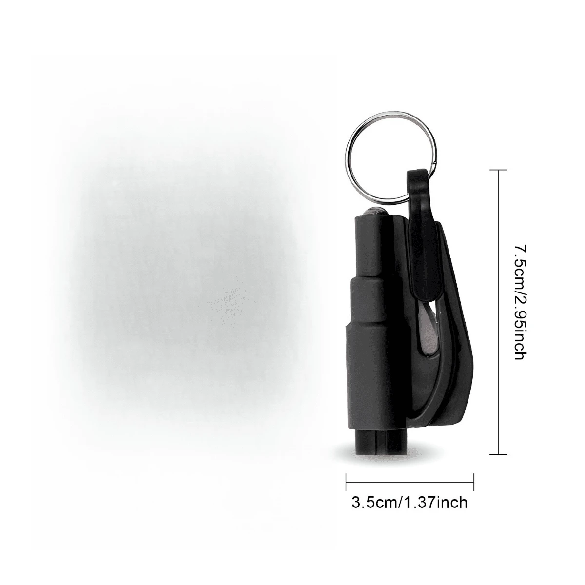 1pc 2-In-1 Car Emergency Safety Hammer Tool, Window Breaker & Seatbelt ...