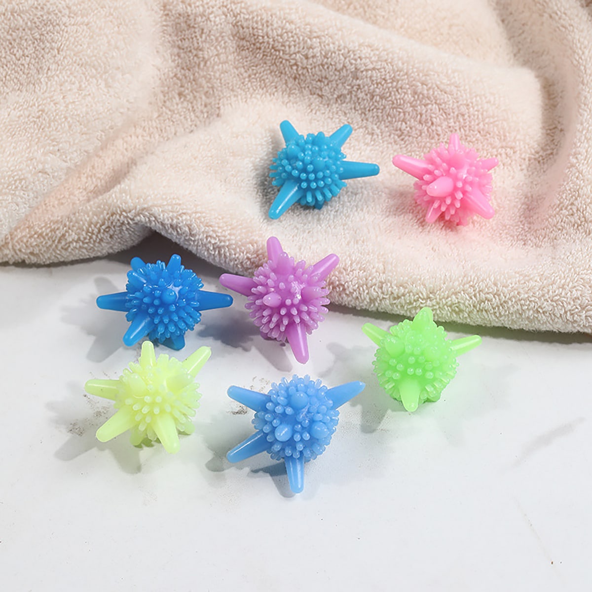 10/20 Pièces Mini Balles De Lavage Colorées, Anti-emmêlement Et Anti ...