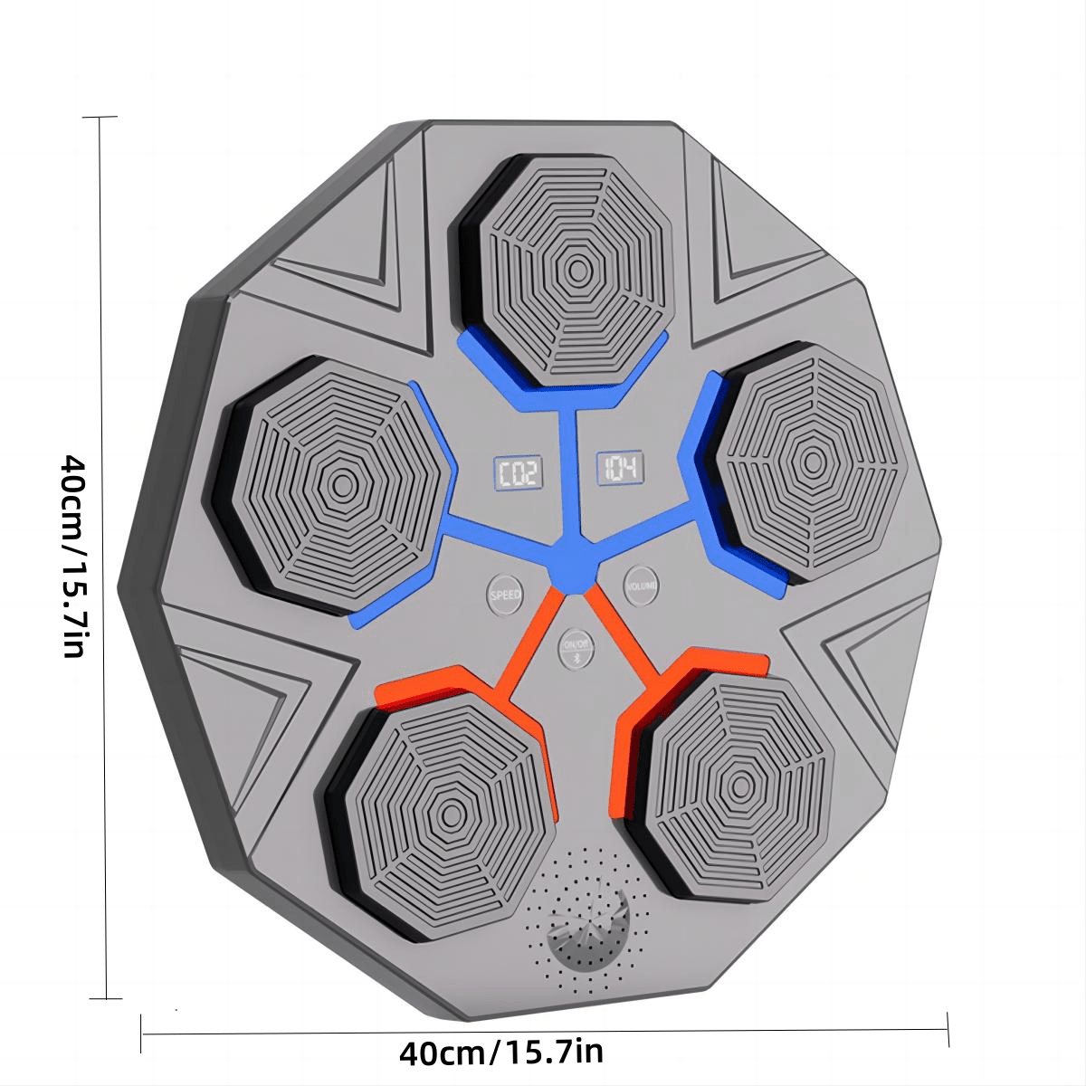 Music Boxing Machine With Boxing Gloves, Wall Mounted Smart Bluetooth ...