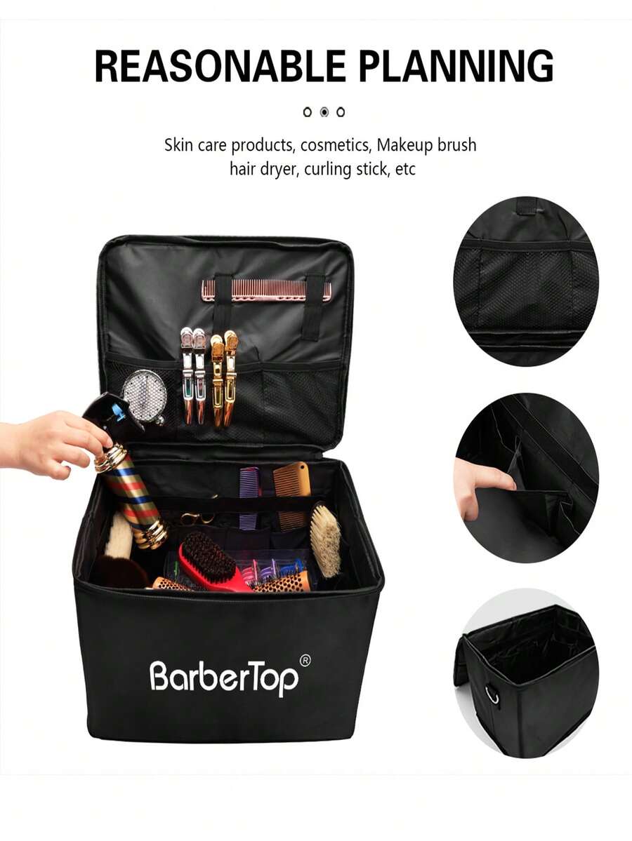 Folding Hairdresser Tool Case, Barber Bag Multifunctional ...