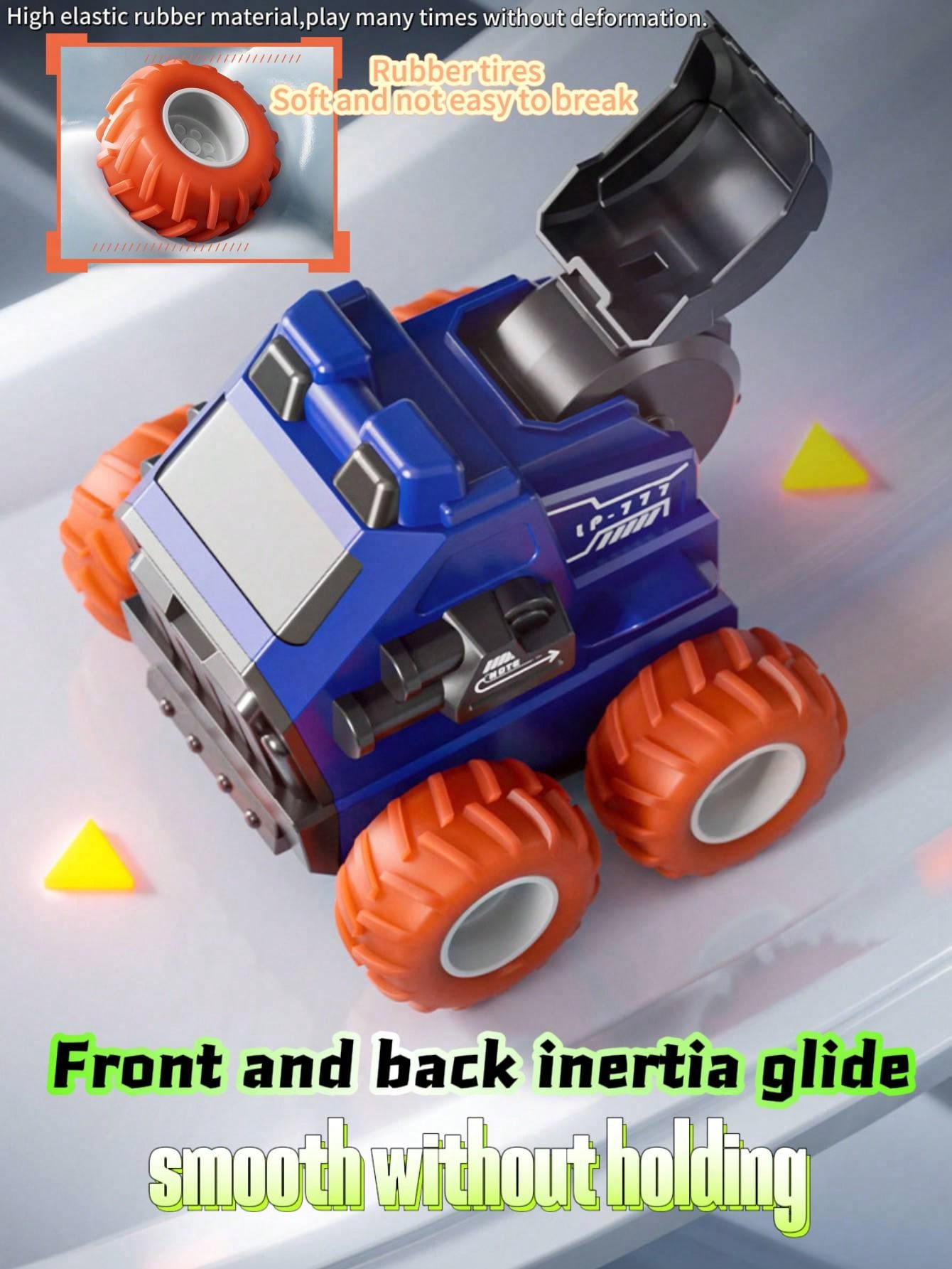 A Colorful Miniature Off-Road Engineering Vehicle With Dual Inertia ...