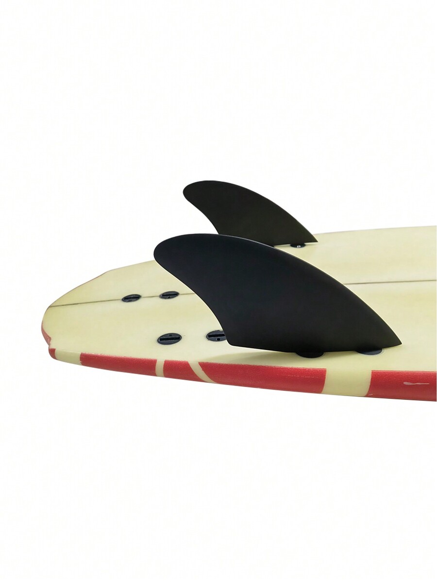 UPSURF FCS Keel Fins Surfboard Twin Keel Fins 2 Fins Set Double Tabs 1 ...