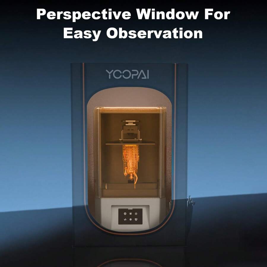 Yoopai Resin 3D Printer Enclosure With Ventilation, Multifunctional 3D ...