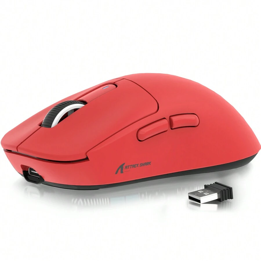 ATTACK SHARK X3 49g SUPERLIGHT Mouse, PixArt PAW3395 Gaming Sensor, BT ...