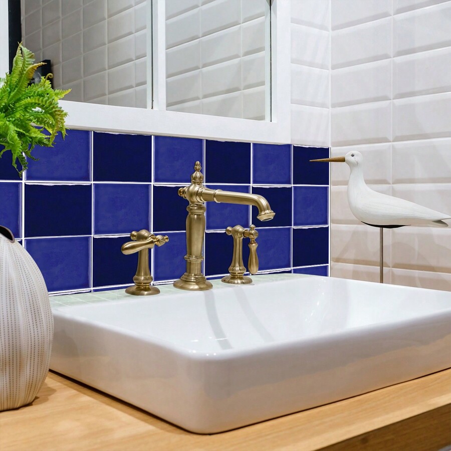 24 PCS Kitchen Splashback Tiles, Slab Tiles, Wall Tiles, Bathroom ...