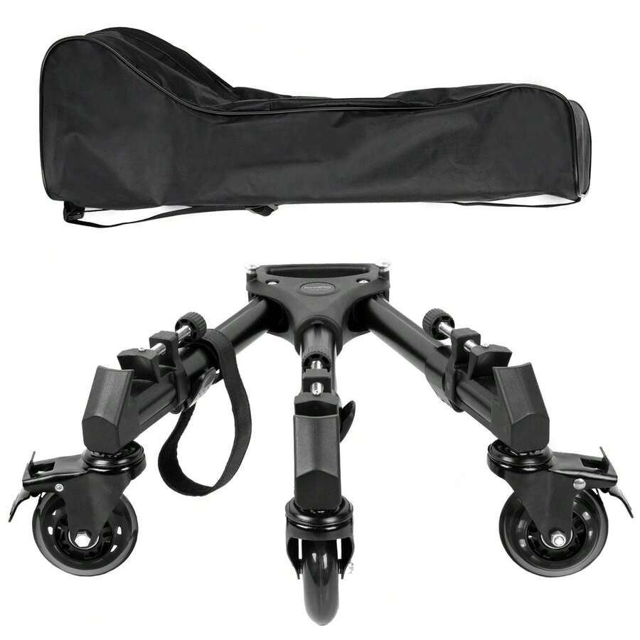 SmallRig Universal Photography Tripod Dolly, Heavy Duty With 3" Rubber ...