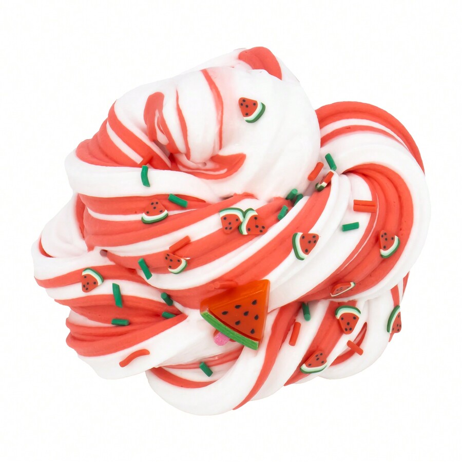 70ML Dual Color Scented Butter Slime Fluffy Kit,Stretchy And Non-Sticky ...