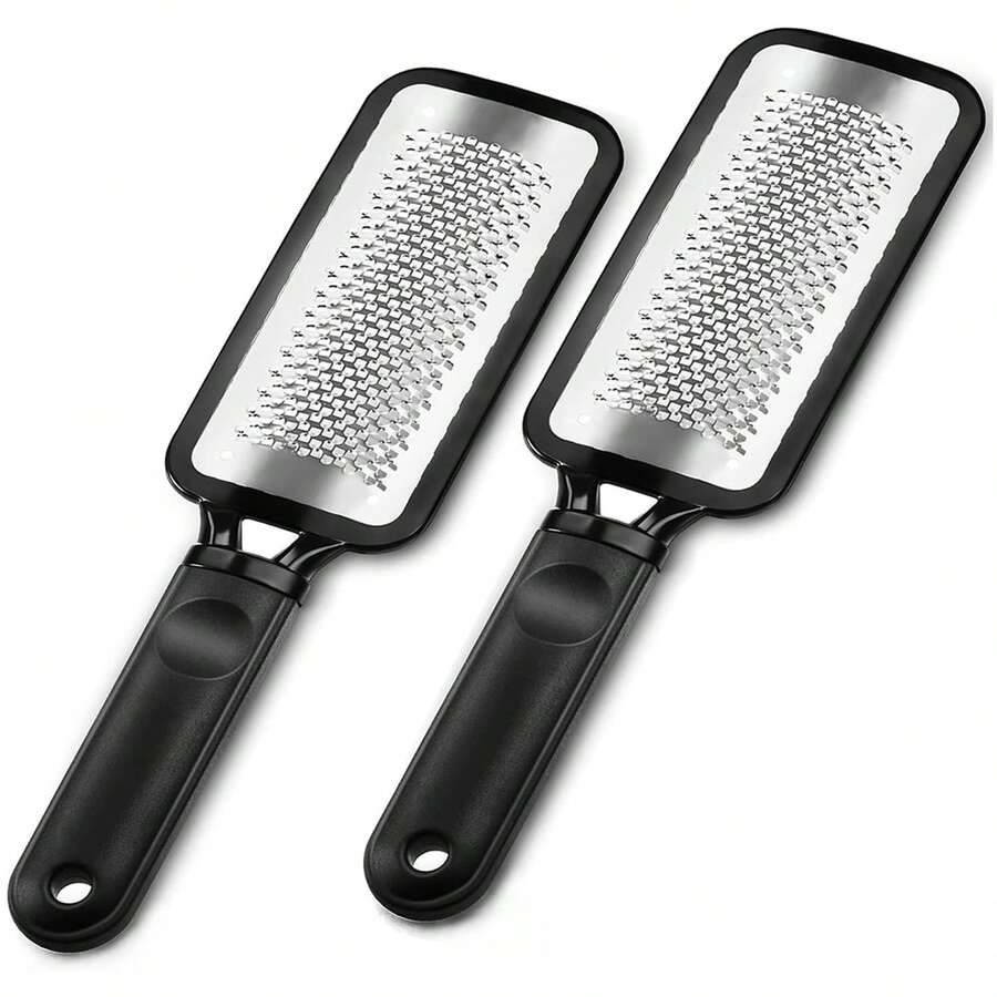 2 Pcs Foot Rasp Foot File, Stainless Steel Pedicure Callus Remover For ...