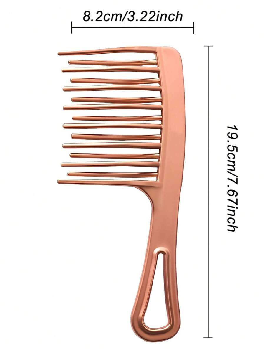 2pcs Double Row Wide Tooth Comb For Women And Women, Large Hair Comb ...