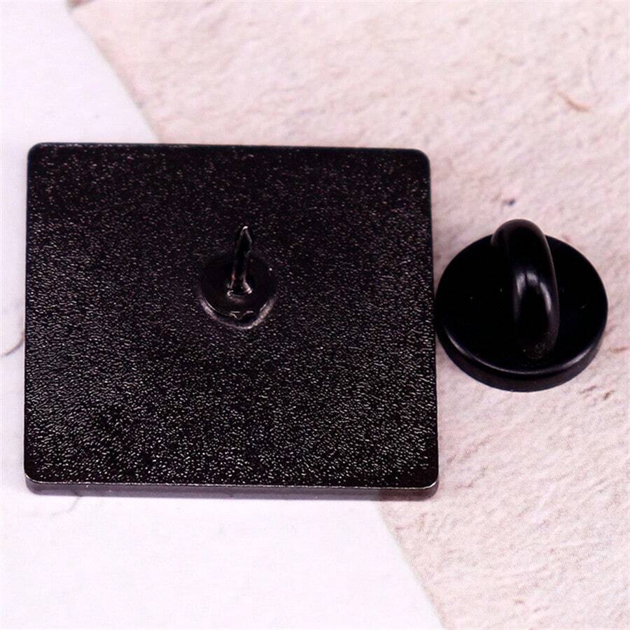 Punk Rock Band Logo Metallic Brooch Badge, Creative Music Enamel ...