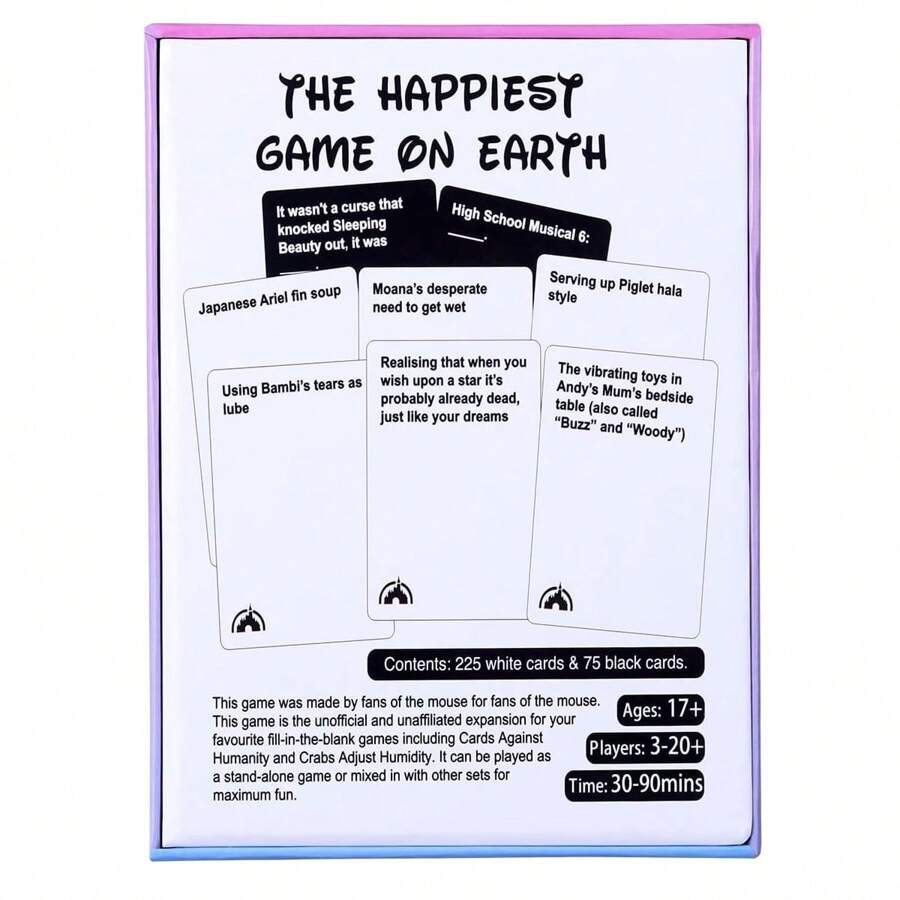 The Happiest Game ON Earth Card Games For Adults And Family, Party ...