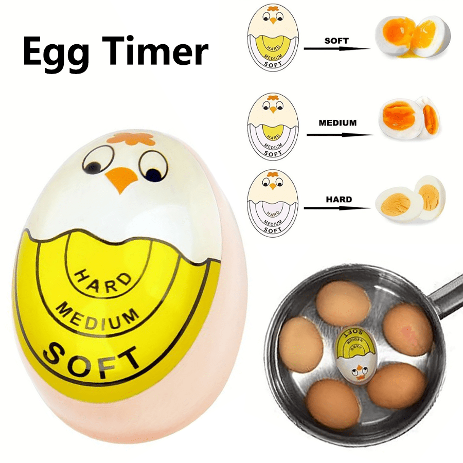 1pc Color Changing Egg Timer - Accurately Measure Hard And Soft Boiled ...