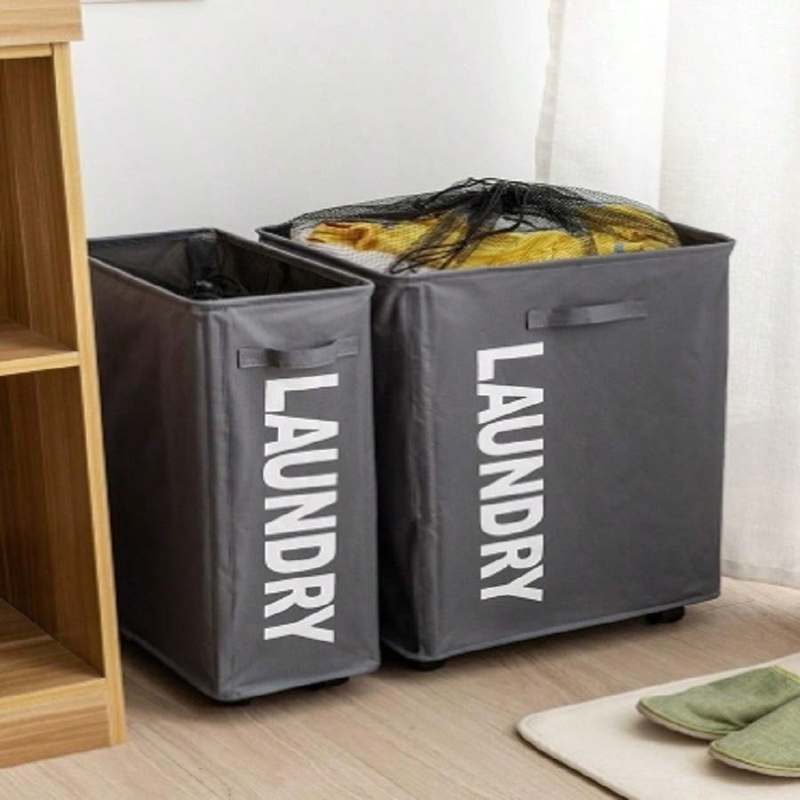 Cesta De Ropa Delgada En Ruedas, Cesta De Lavandería Con Ruedas ...