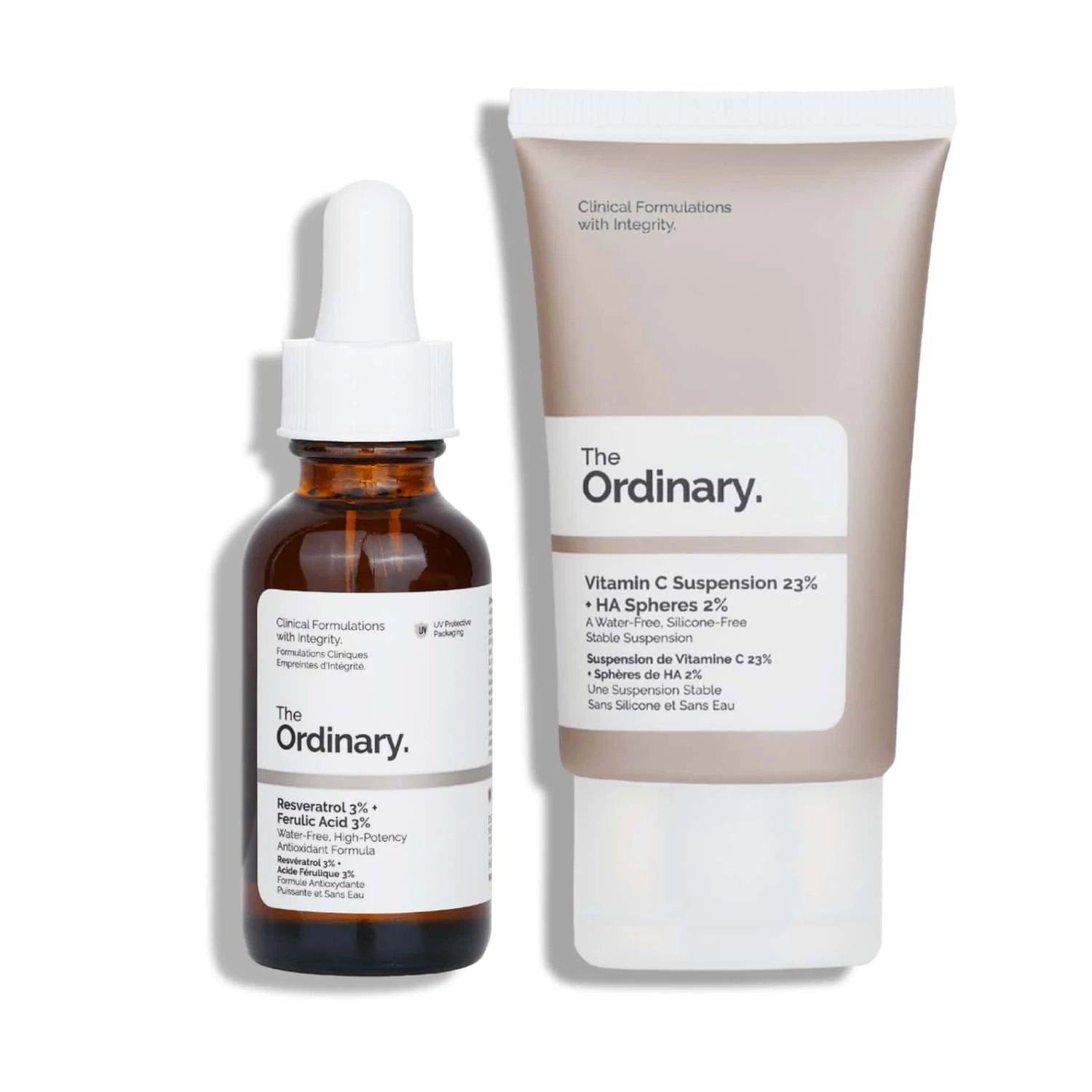 The Ordinary Set de valor anti-envejecimiento: The Ordinary Vitamina C ...