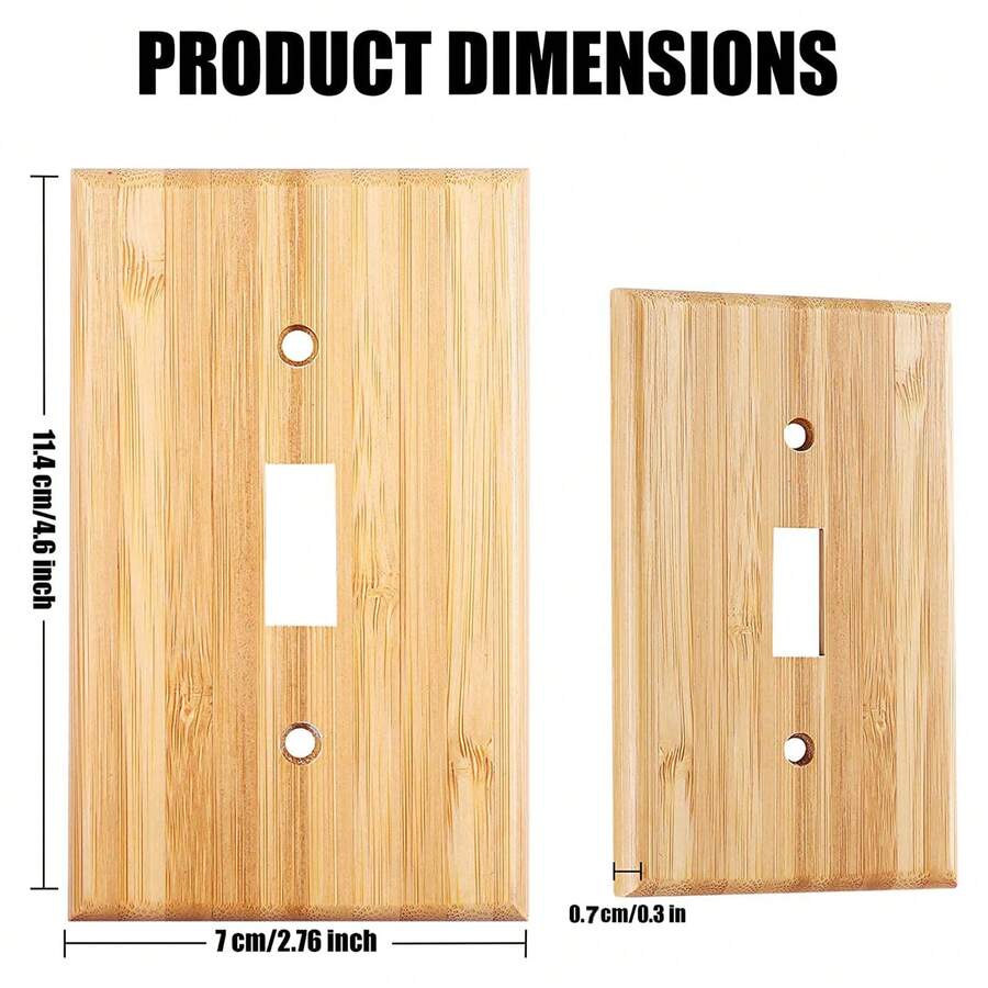 American Standard Solid Wood Switch Panel And Socket Cover With Wooden ...