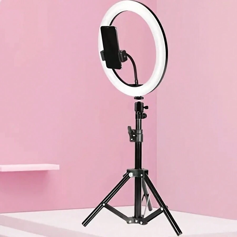10 Inch Selfie Ring Light With 50cm Tripod Stand And Flexible Phone ...