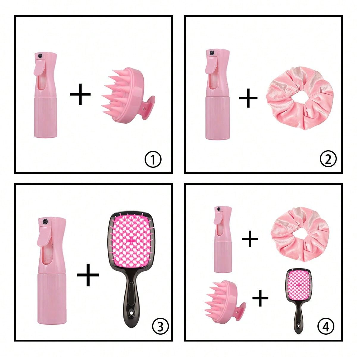 2/4pcs/Set The Combination Of Separately Packed Bottles And Combs And ...