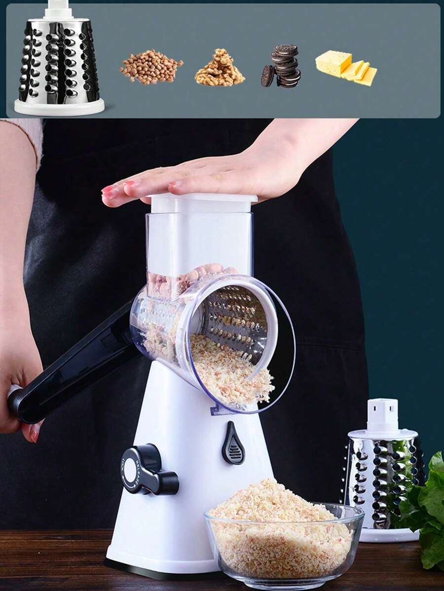 1pc Multifunctional Manual Rolling Kitchen Grater, Vegetable Slicer For ...