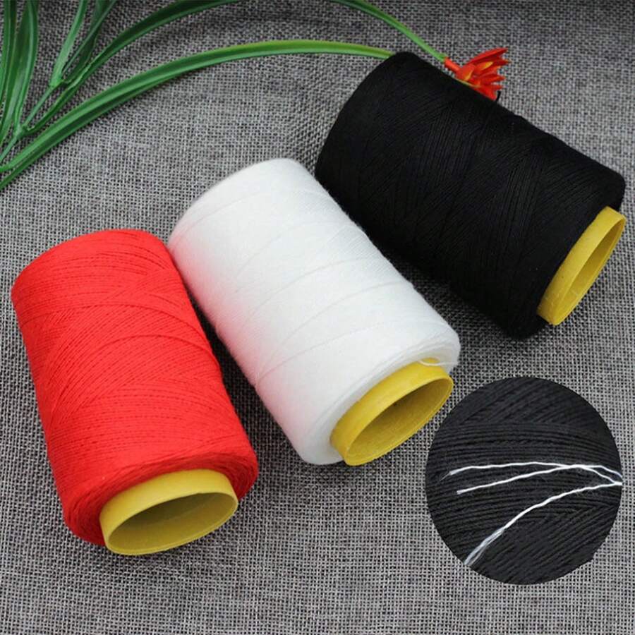 Quilt Thread Old-Style White Thread For Hand Sewing Quilts, Large Roll ...