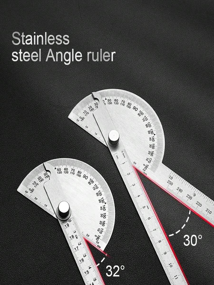 Measure Angles Accurately With This Heavy-Duty Stainless Steel ...