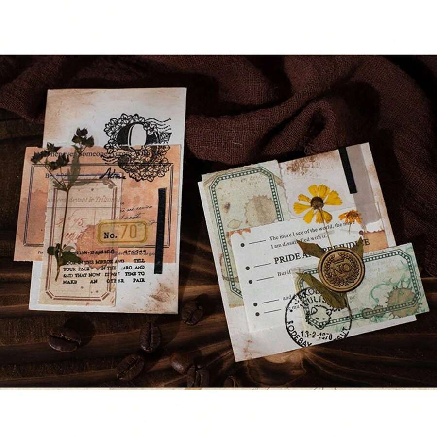 Retro Vintage Style Letter Paper For Writing Notes And Messages | SHEIN USA