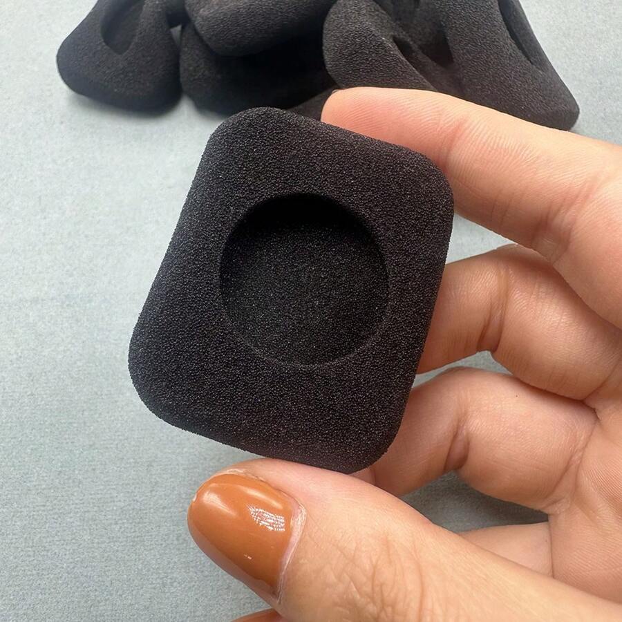 Thickened & Perforated Earphone Sponge Covers, Suitable For All Types ...