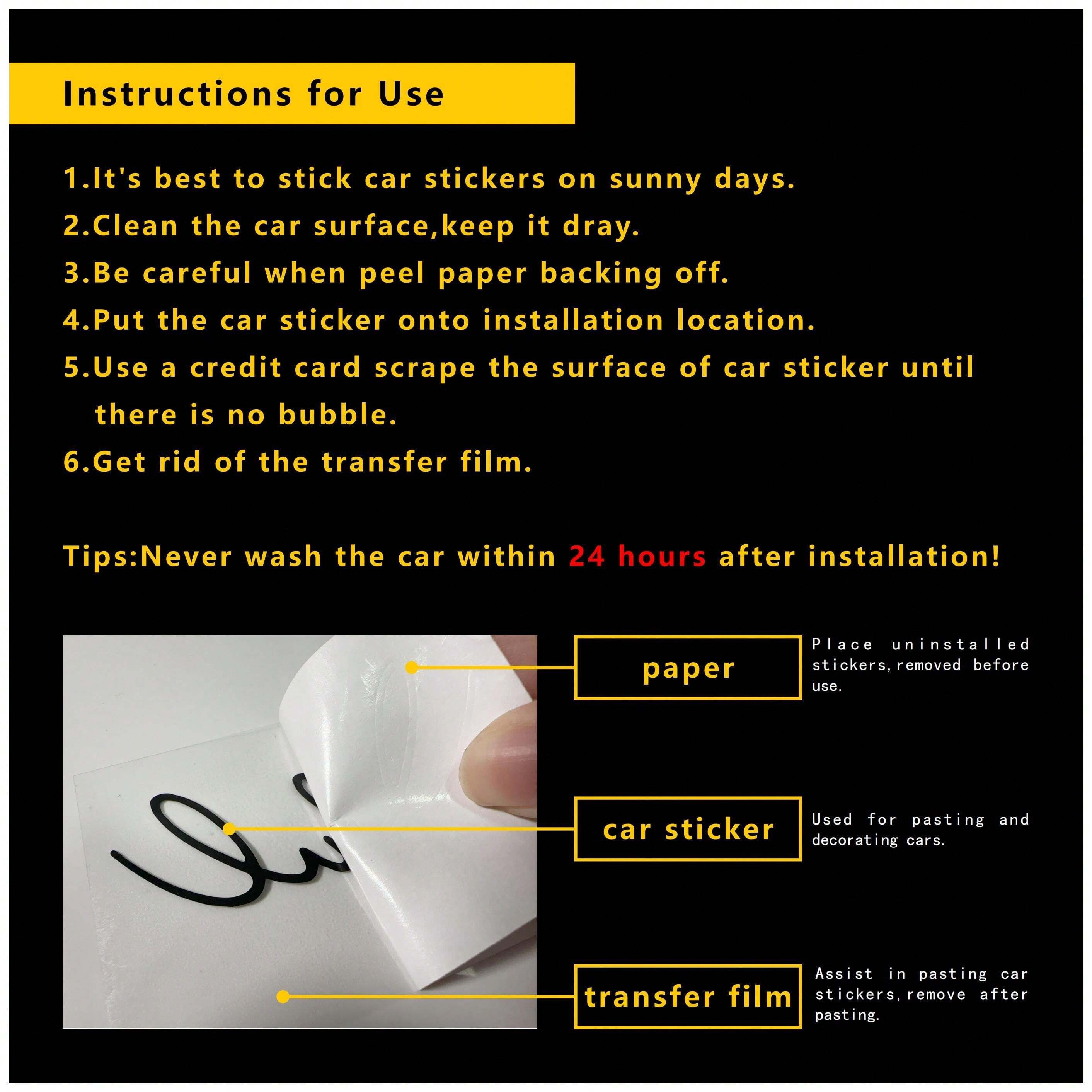 RandySticker Slay All Day Sticker Waterproof Vinyl Sticker Window Car ...