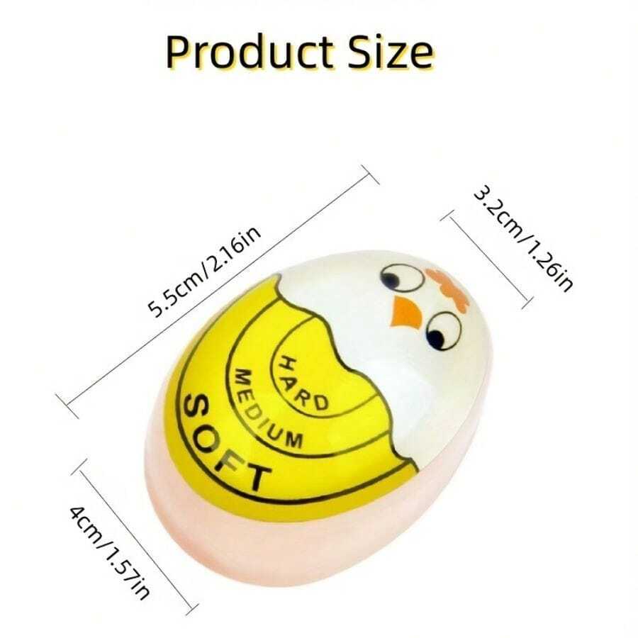 1pc Color Changing Egg Timer - Accurately Measure Hard And Soft Boiled ...