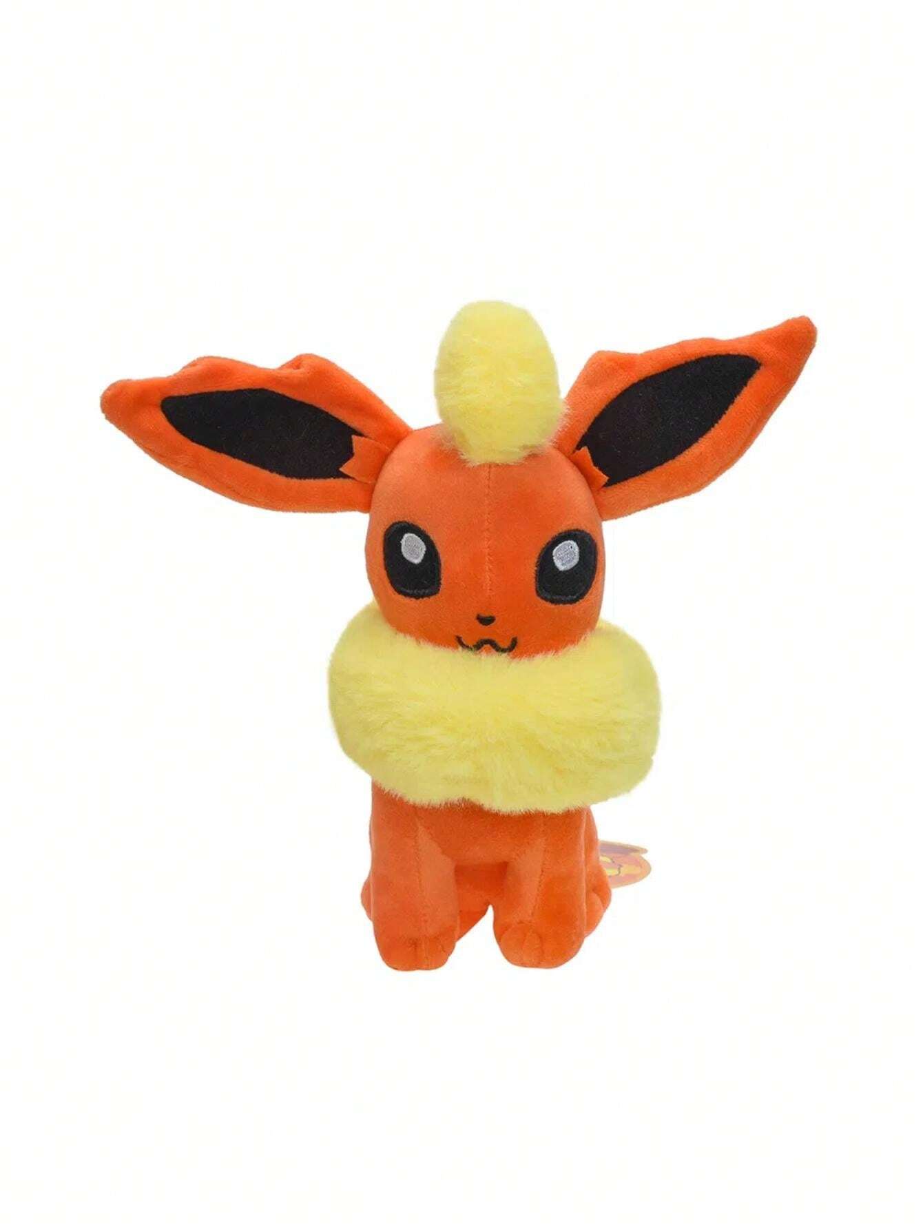 19cm/7.48inch Pokemon Flareon Sitting Posture Plush Doll Toys Eevee ...