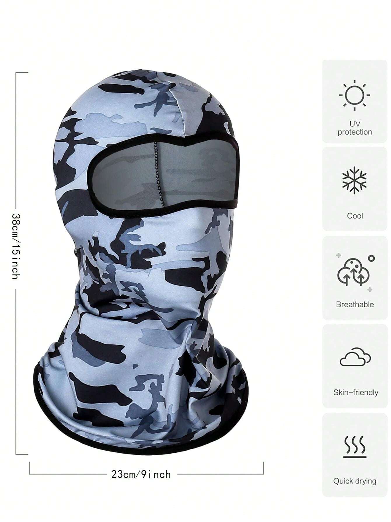 Street Balaclava Ski Mask Head Mask Full Face Mask Windproof Face Cover ...