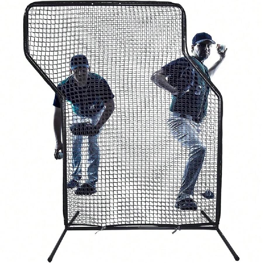 Kapler Baseball Softball Protective Screen Heavy-Duty Steel Frame ...