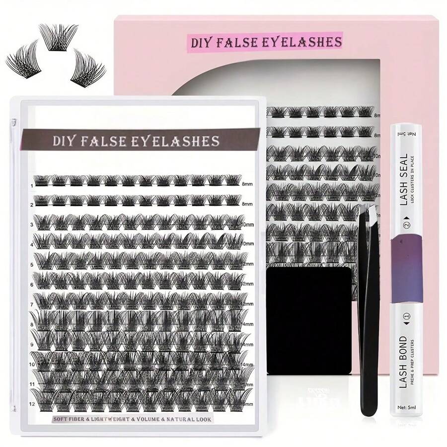 Kit D'extension De Cils En Touffe De 144 Pièces, Extensions De Cil ...