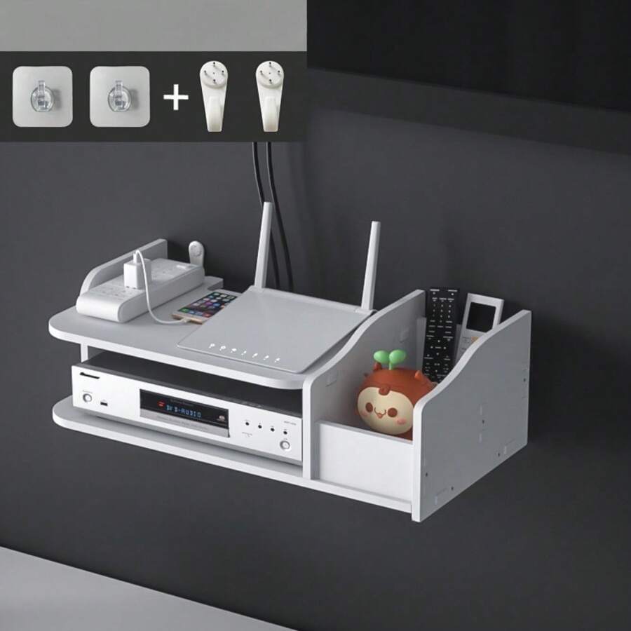 Wifi Mount Bracket Wall Mounted Projector Bracket Tv Plug-In Placement ...