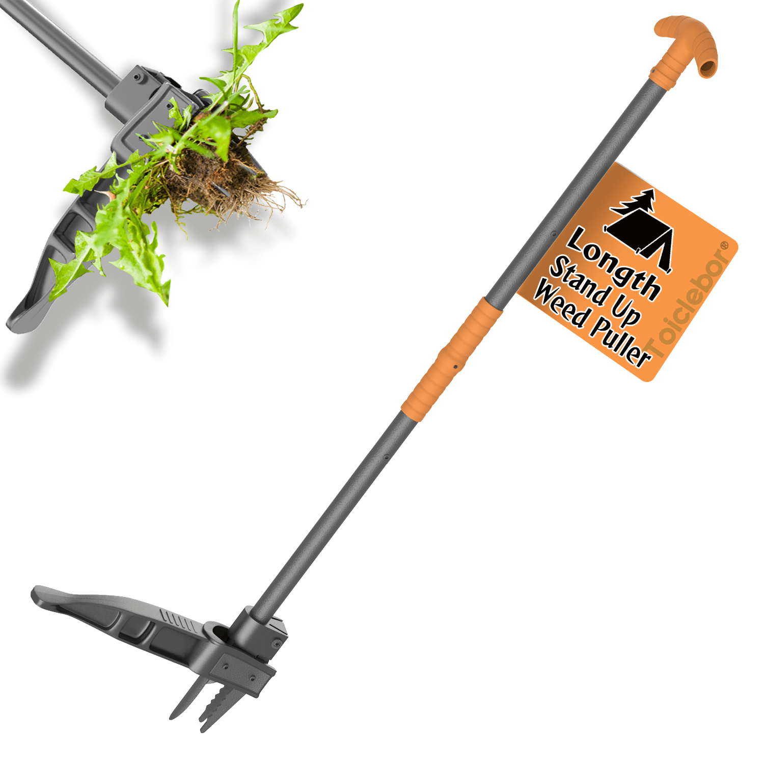 Stand Up Grass Puller, Gardening Hand Ing Tool With Long Ergonomic ...