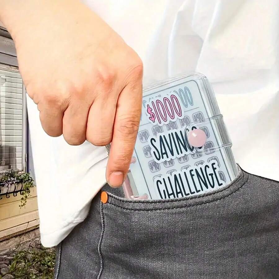 1pc New 100 Envelopes Savings Challenge Notebook With Couples Savings ...