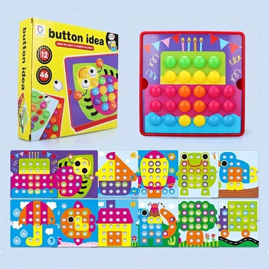 Botón Juguetes Artísticos De Manualidades Para La Actividad De Niños ...