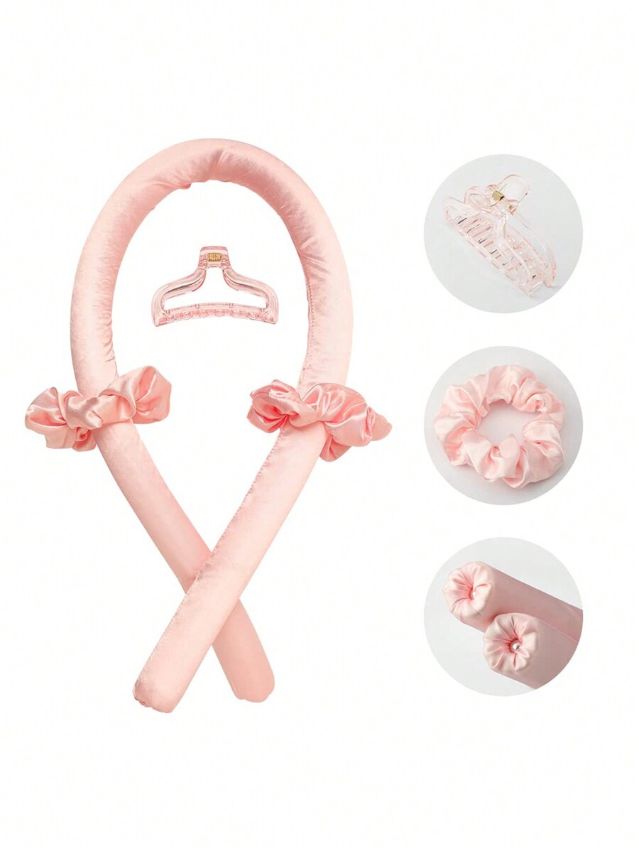 Heatless Lazy Hair Curling Rod Foam Rubber Sponge Big Wavy Sleeping ...