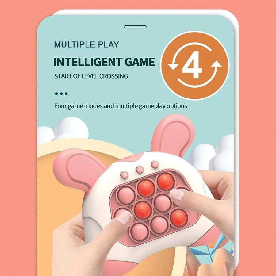 Consola De Juegos Portátil Para Niños Con Botones De Sensibilidad A La Presión, Rompecabezas Y ...